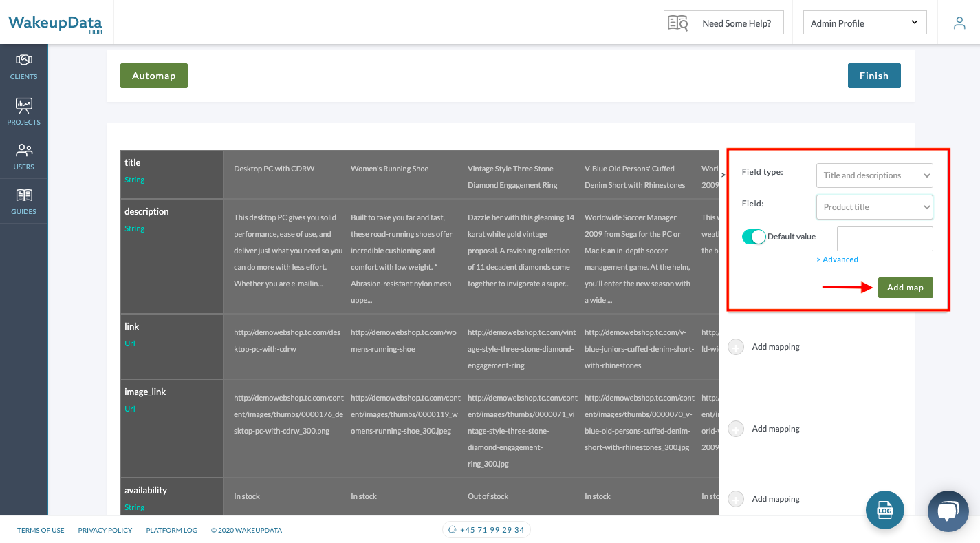 How to use manual mapping?